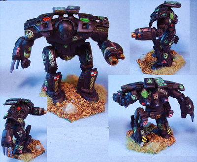 Battletech painted Karhu battlemech TC | eBay