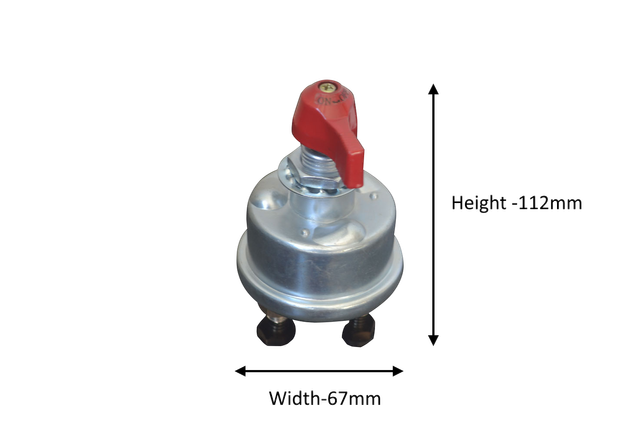 Genuine 2 Pole Battery Isolator- Disconnect Two Pole 12 24V Mine ...