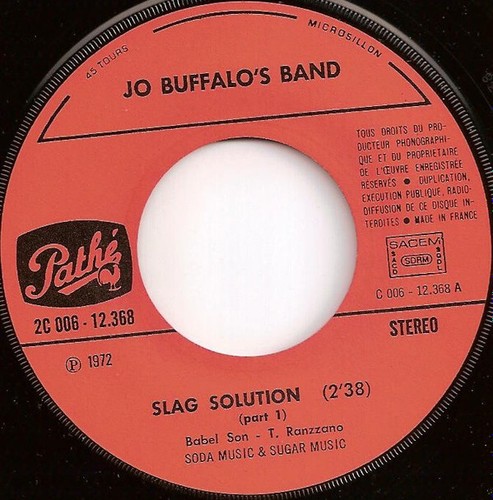 Jo Buffalo's Band Slag Solution - 45T x 1 | eBay
