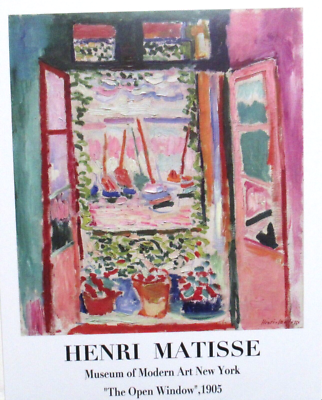The Open Window Henri Matisse Henri Matisse, Open Window, Collioure,