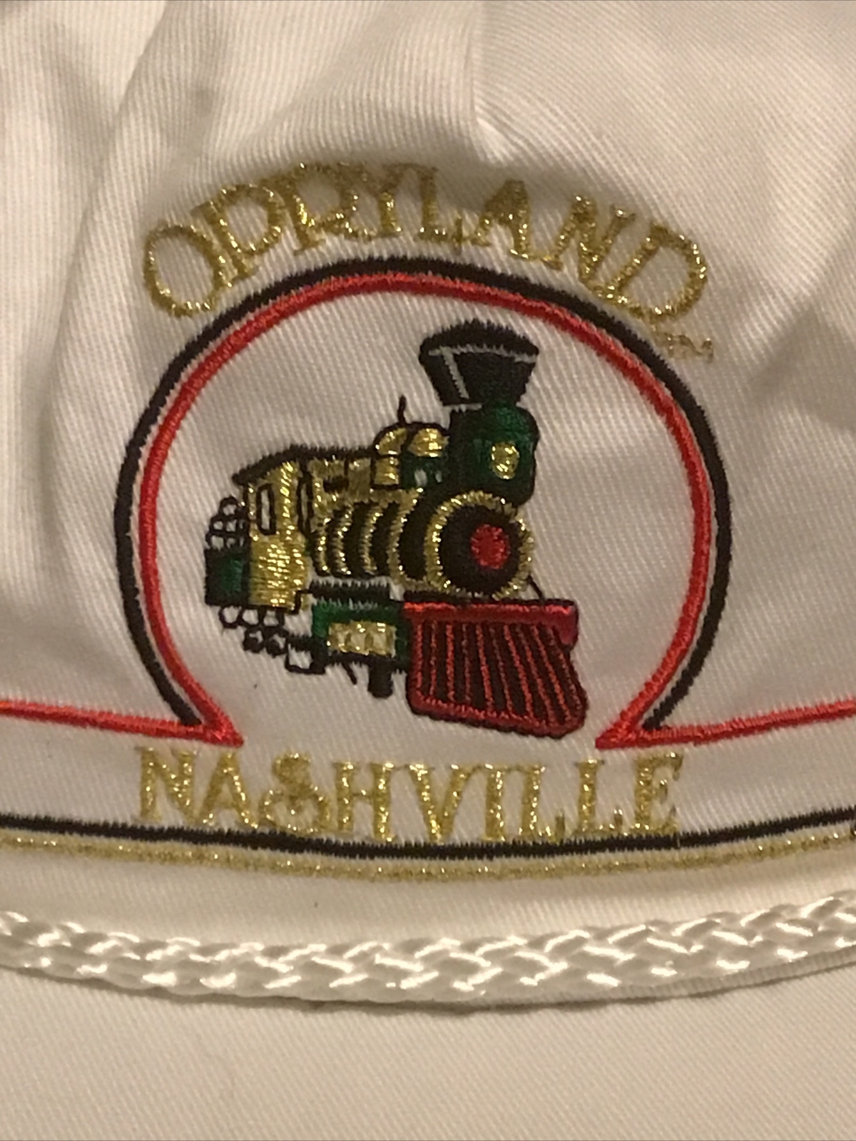 Vintage Opryland Nashville Steam Engine Hat Cap - Gem