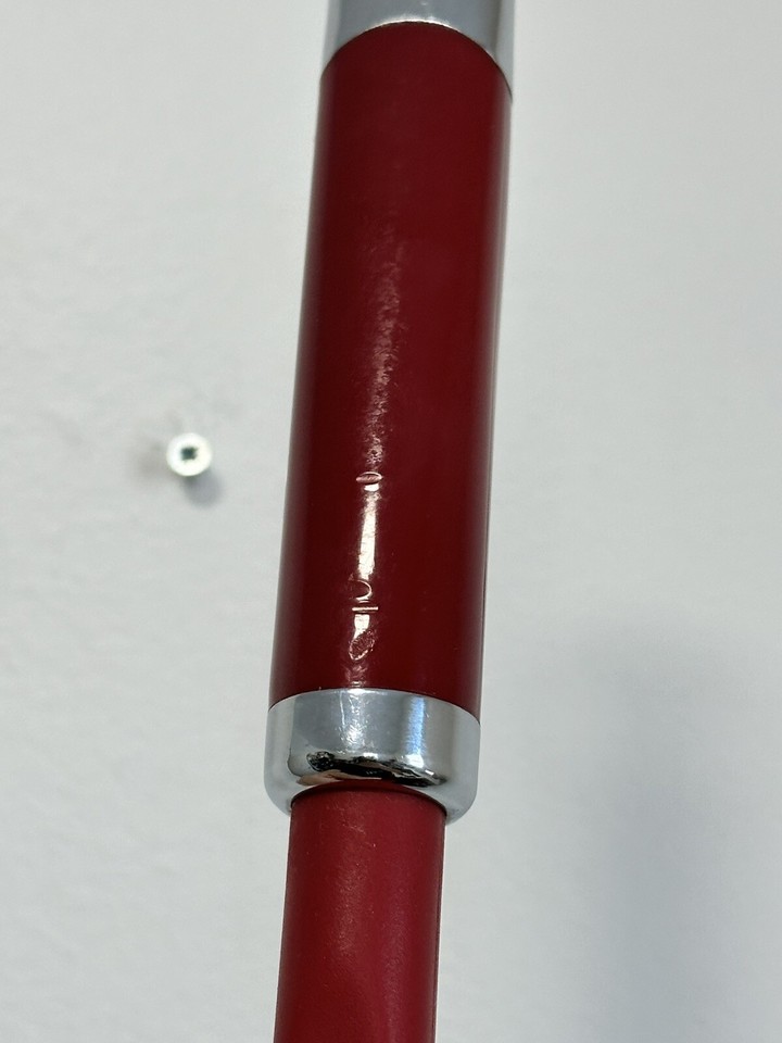 KitchenAid Red & Silver Mixing Rubber Spatula 12.5" Scraper Kitchen ...