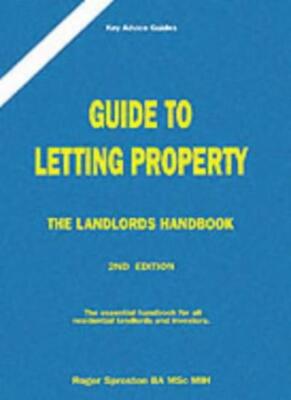 Guide to Letting Property (Key Advice Guides) By Roger Sproston | eBay