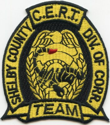 SHELBY COUNTY TENNESSEE TN CERT SWAT DOC CORRECTIONS SHERIFF POLICE ...