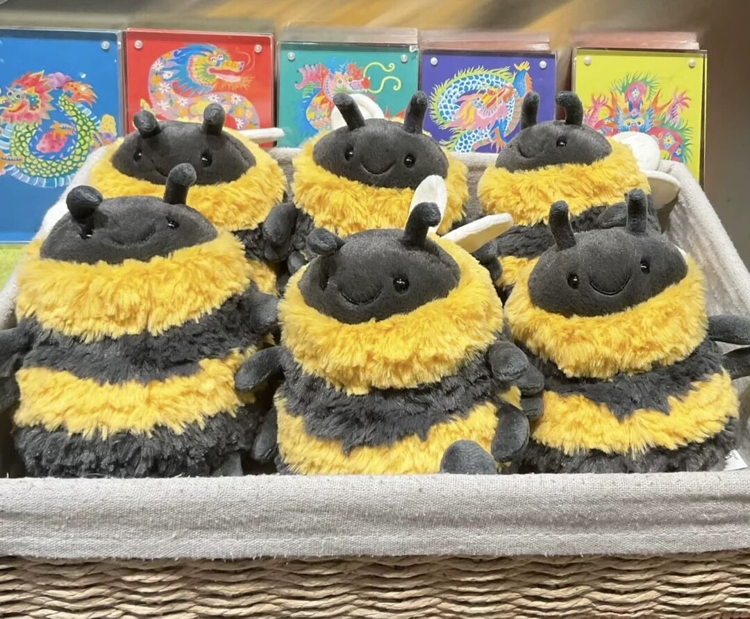 Jellycat Albee Bee Spring Soft Plush Stuffed Animal Plush Toy Doll | eBay