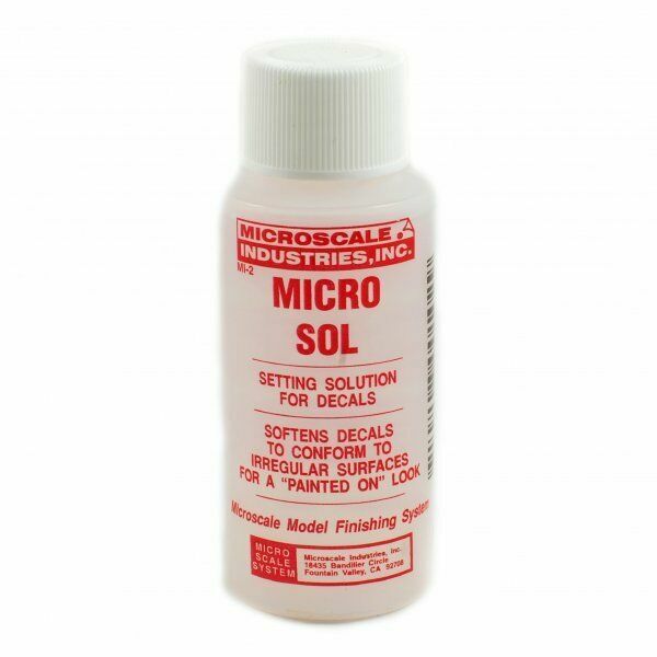 Microscale Mssol Micro Sol Setting Solution for Softening Decals 1fl Oz ...