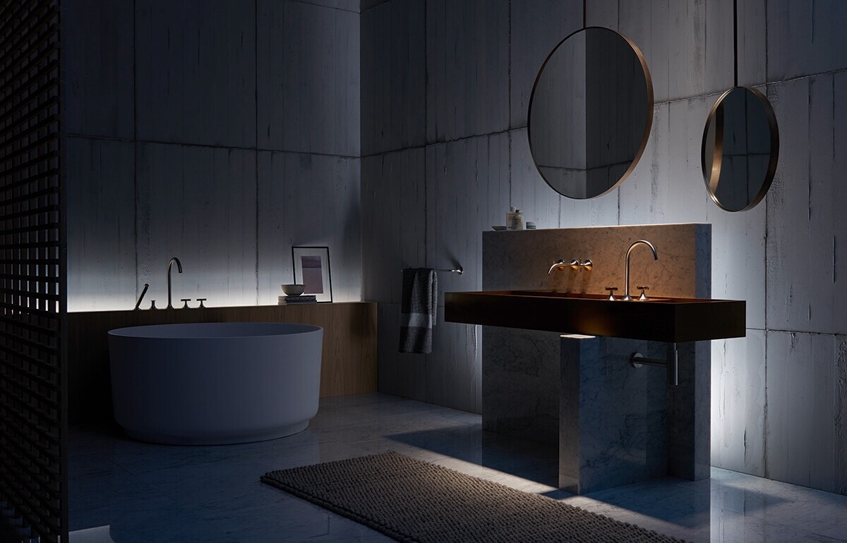 Dornbracht VAIA Wall-Mounted Basin Mixer Without Pop-Up Waste 36712809 ...