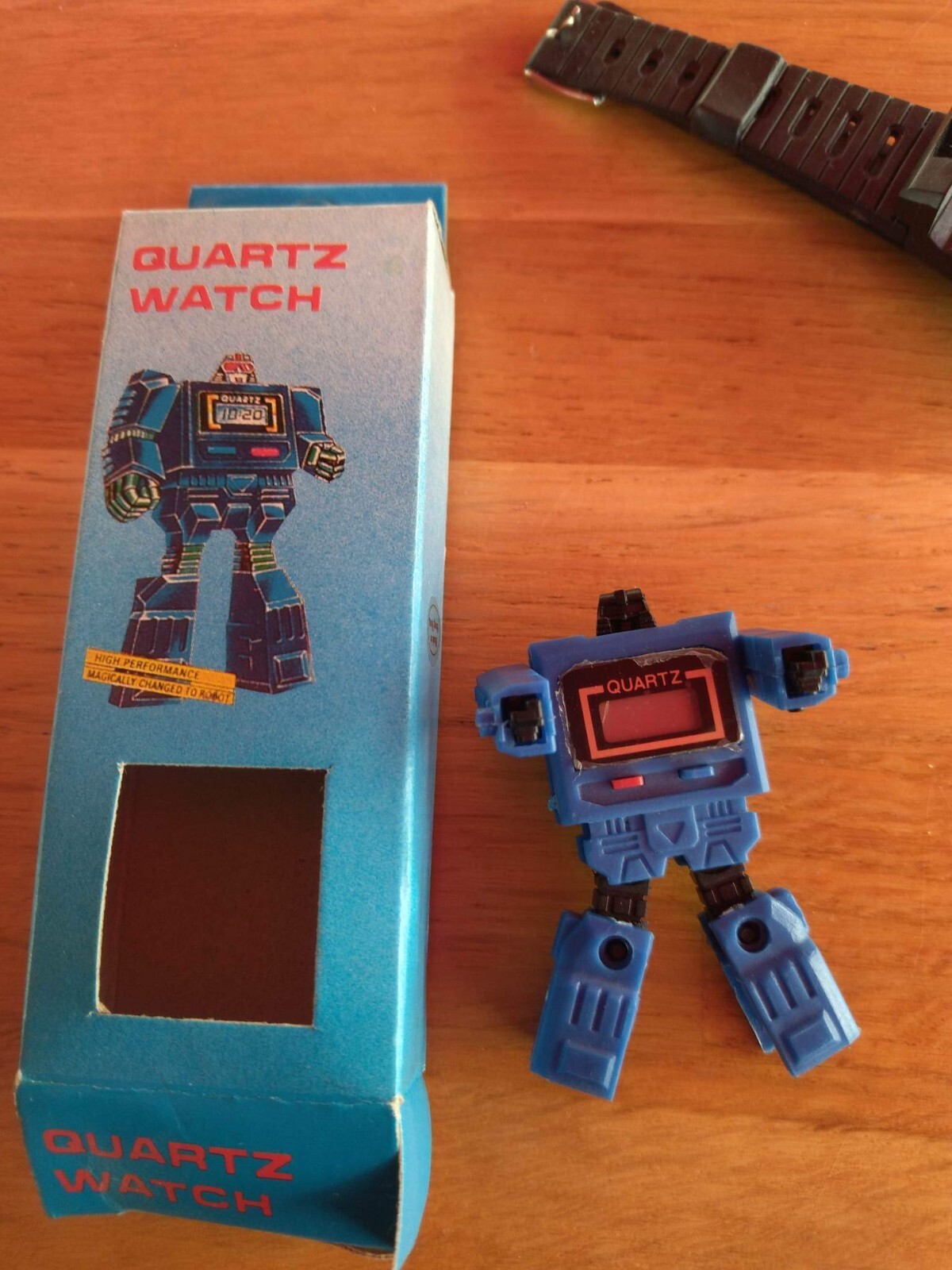 Transformers Watch Scorpia Quartz Robot BULK TESTED and works!Vintage ...