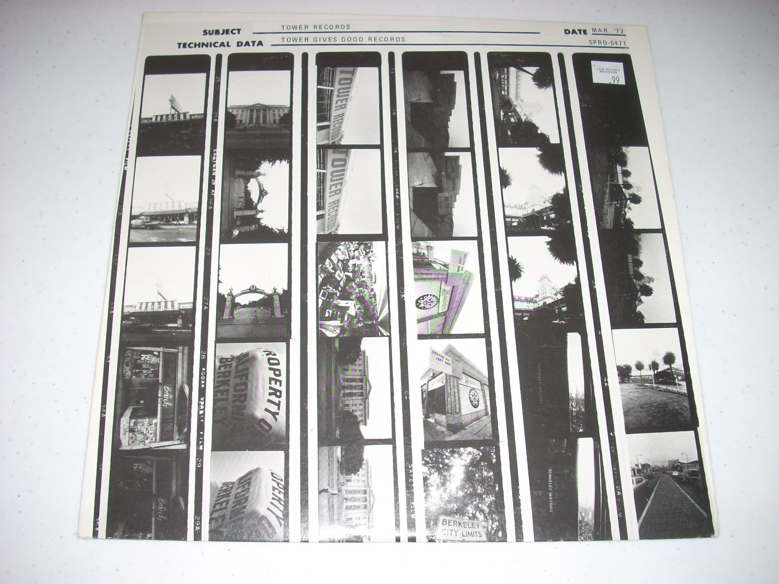 Tower Records Gives Good Records Capitol Sampler 1972 SPRO-6471 ...