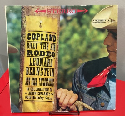 Leonard Bernstein - Copland's Billy The Kid - LP Vinyl Album -MS6175 ...