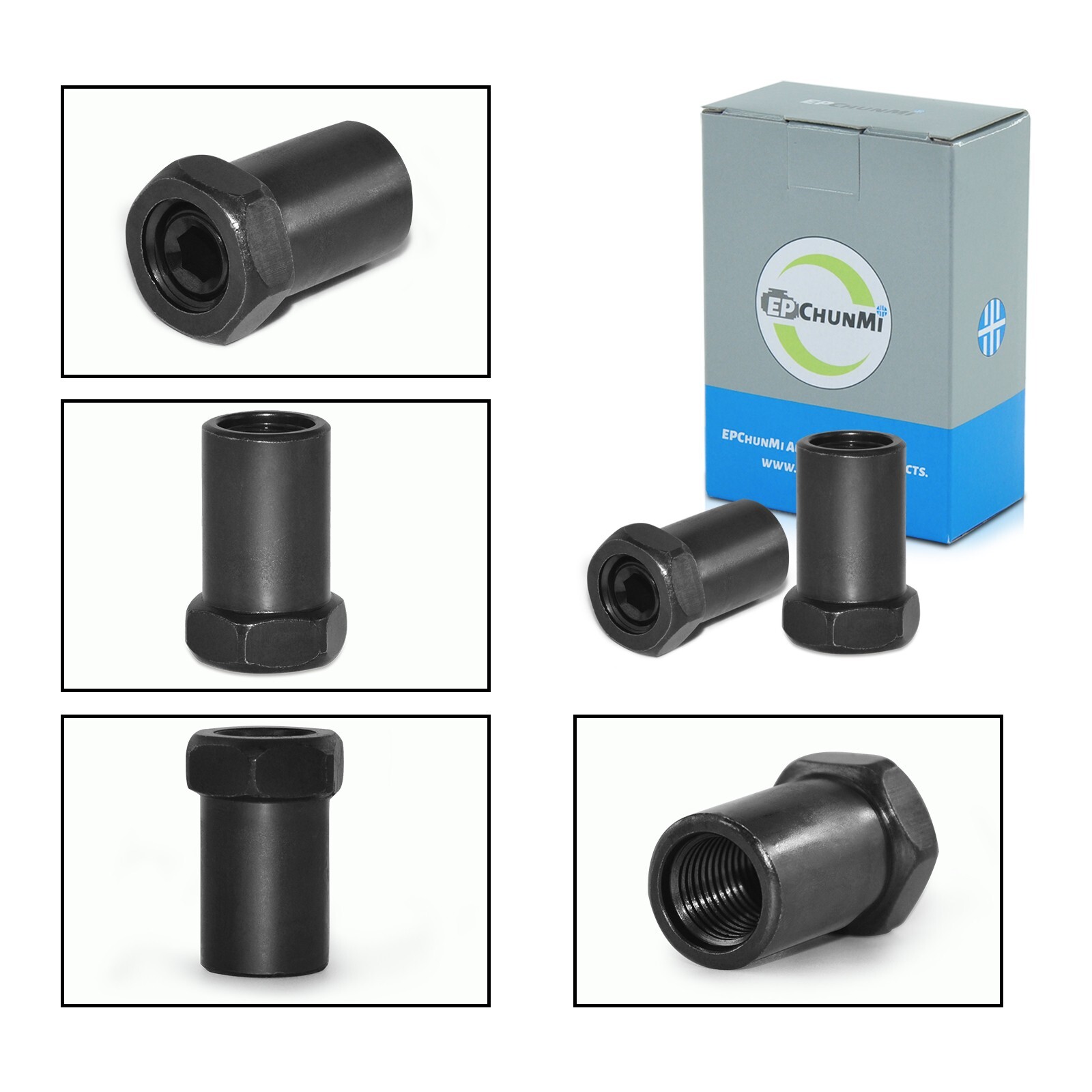 EPChunMi 16PCS Poly Locks Nut Set For 3/8 Stud Fits most aluminum ...