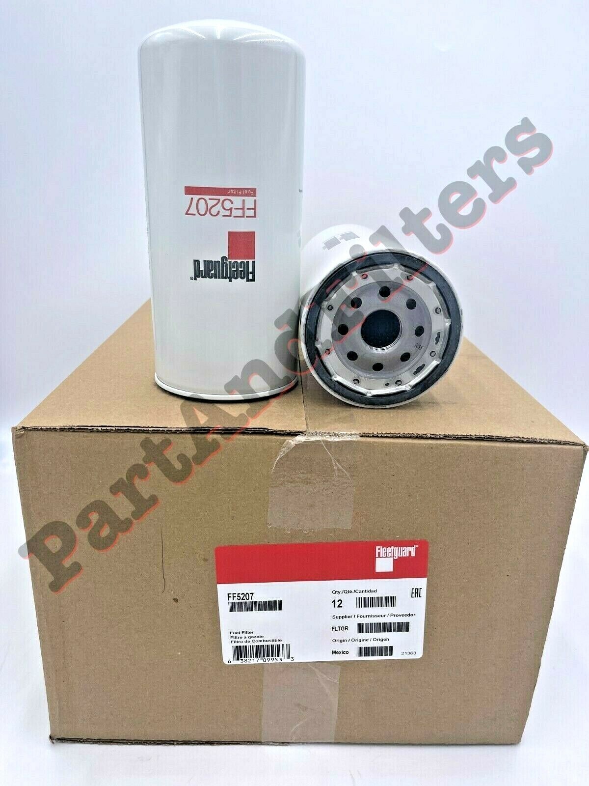 FF5207 FLEETGUARD FUEL FILTER // DETROIT 23530706, LFP815FN (Pack of 12 ...