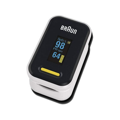 Braun YK-81CEU Pulse Oximeter, Oxygen Saturation, Clinically Accurate ...