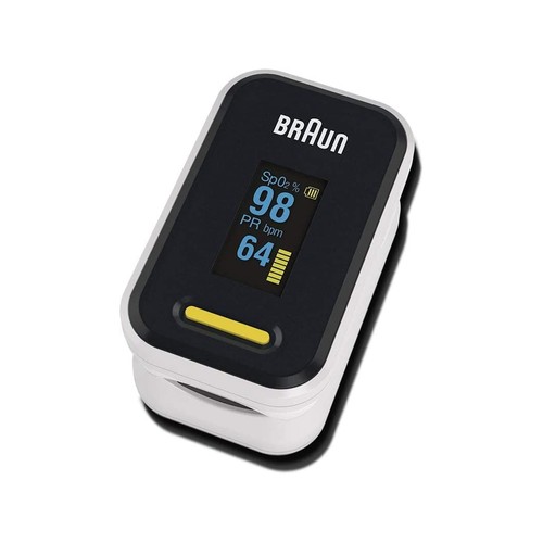Braun YK-81CEU Pulse Oximeter, Oxygen Saturation, Clinically Accurate ...