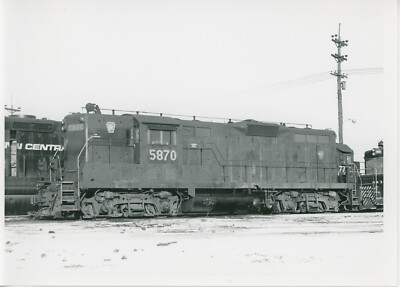 1960s Pennsylvania Railroad Photo #5870 EMD GP9 Diesel Locomotive PRR ...