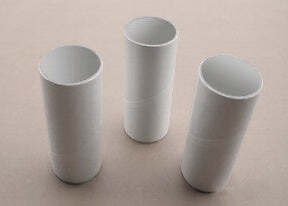 Disposable PFT Cardboard Inhaler Spacer Mouthpieces (100) 1 INCH Round ...