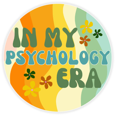 In My Psychology Era - 100 Pack Circle Stickers 3 Inch - Mental Health ...