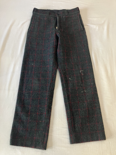 Johnson woolen mills, Adirondack plaid wool pants | eBay