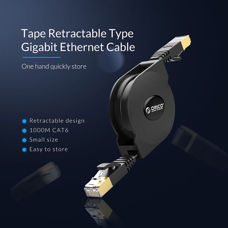 ORICO Ethernet Cable Portable Retractable Ethernet LAN Internet Network ...