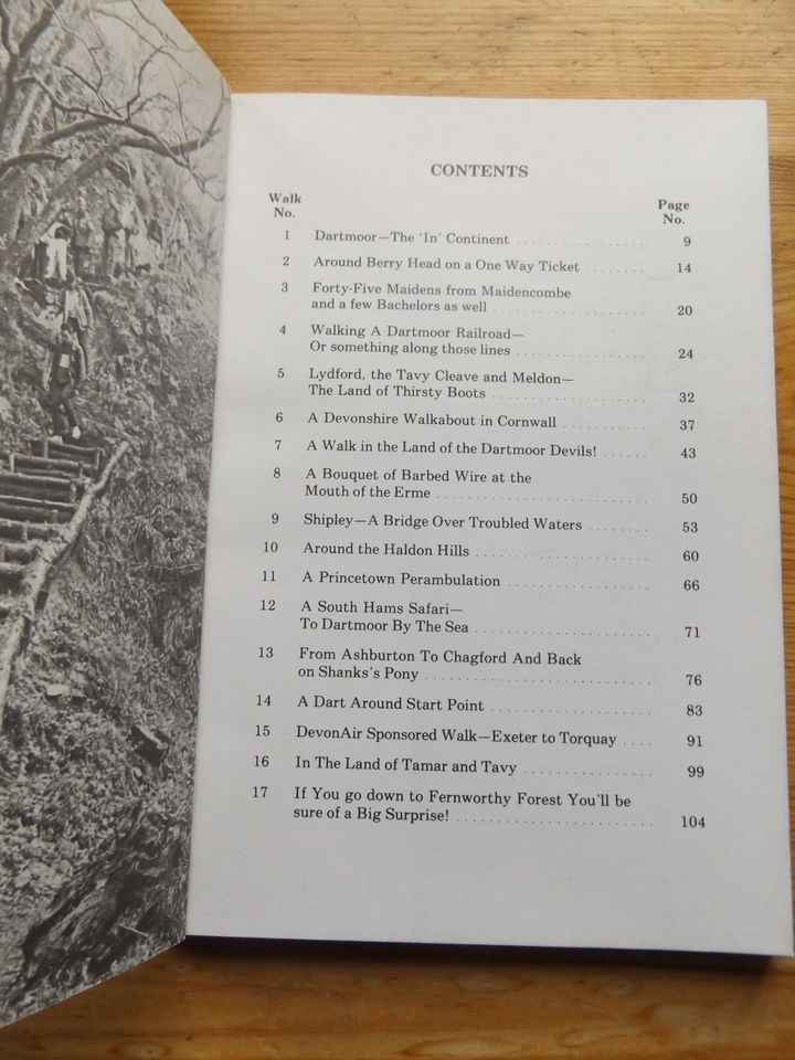 Diary of Devonshire Walker by Chip Barber - Dartmoor A5 book | eBay UK