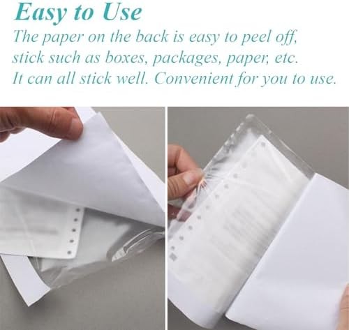100 Pack Clear Self Adhesive Shipping Label Pouches | eBay