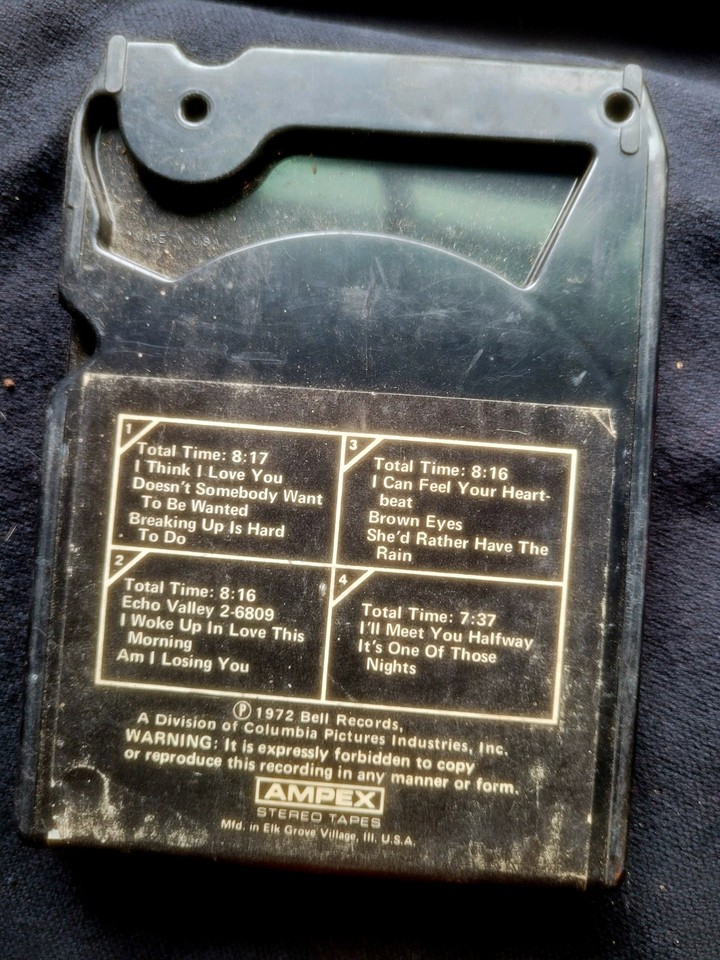 The Partridge Family Greatest Hits 8-Track Bell Records Stereo ...