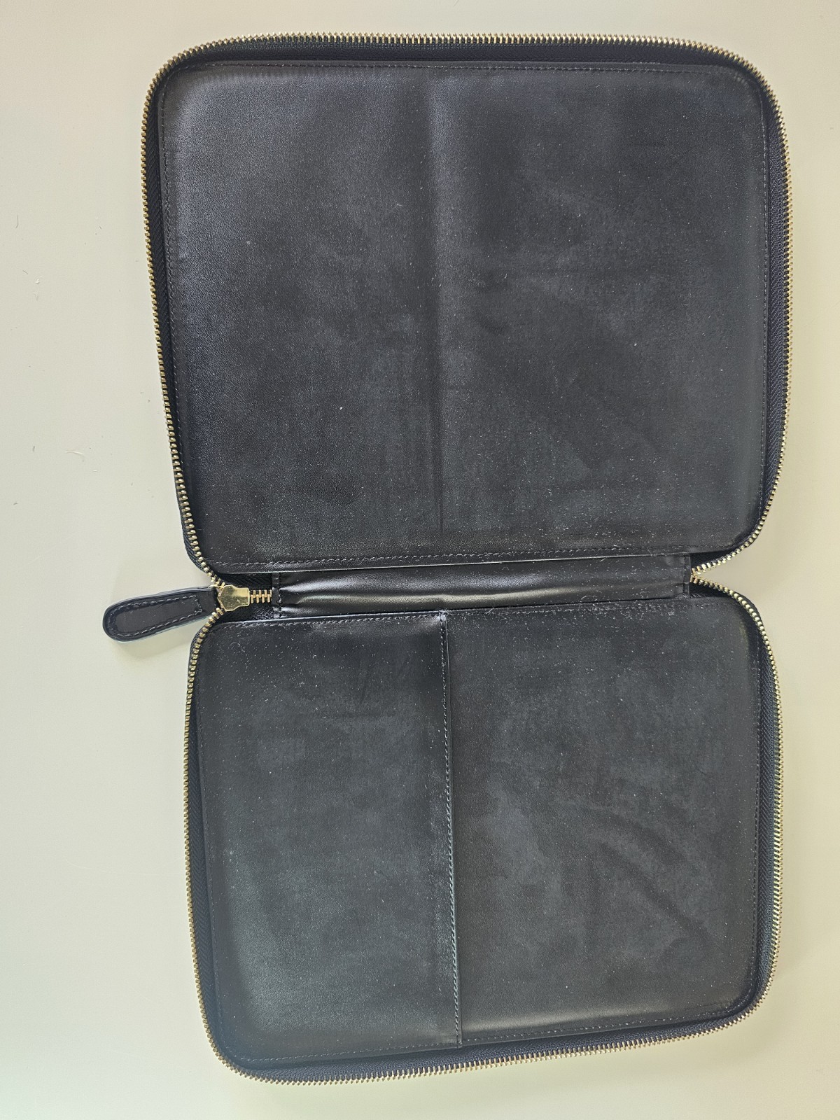 Harrods Black Zipper Make-Up Bag Case/Pouch with Gold Logo Plaque | eBay UK