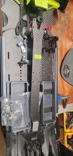 Arrma Limitless V2 Chassis Carbon Fiber And Aluminum Drag Wheelie Bar ...