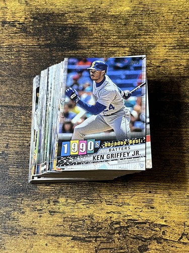 2020 Topps Baseball Decades Best Insert Card Lot Of 60 Cards | eBay