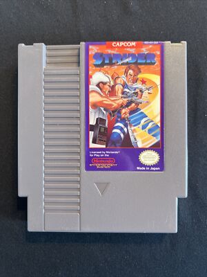 Strider (Nintendo NES, 1989) Cartridge Tested Cleaned tested working ...