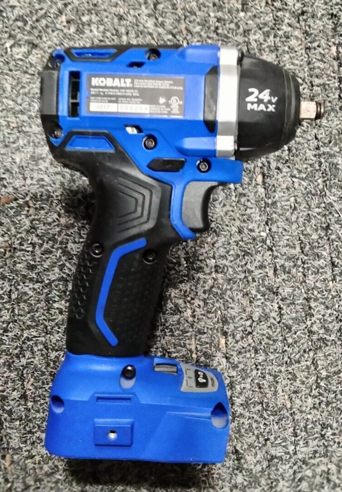 Kobalt 24-Volt max 3/8 Drive Cordless Brushless Impact Wrench **TOOL ...