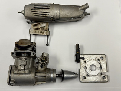 Nice OS 46 .46 AX Two 2 Stroke Nitro RC Airplane Engine With Muffler ...