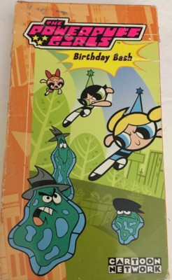 Powerpuff Girls-Birthday Bash-VHS-TESTED-RARE VINTAGE COLLECTIBLE-SHIPS ...