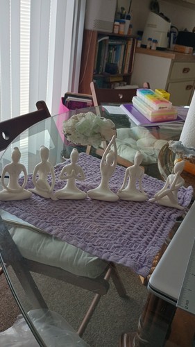 6 Statues of Yoga Positions | eBay