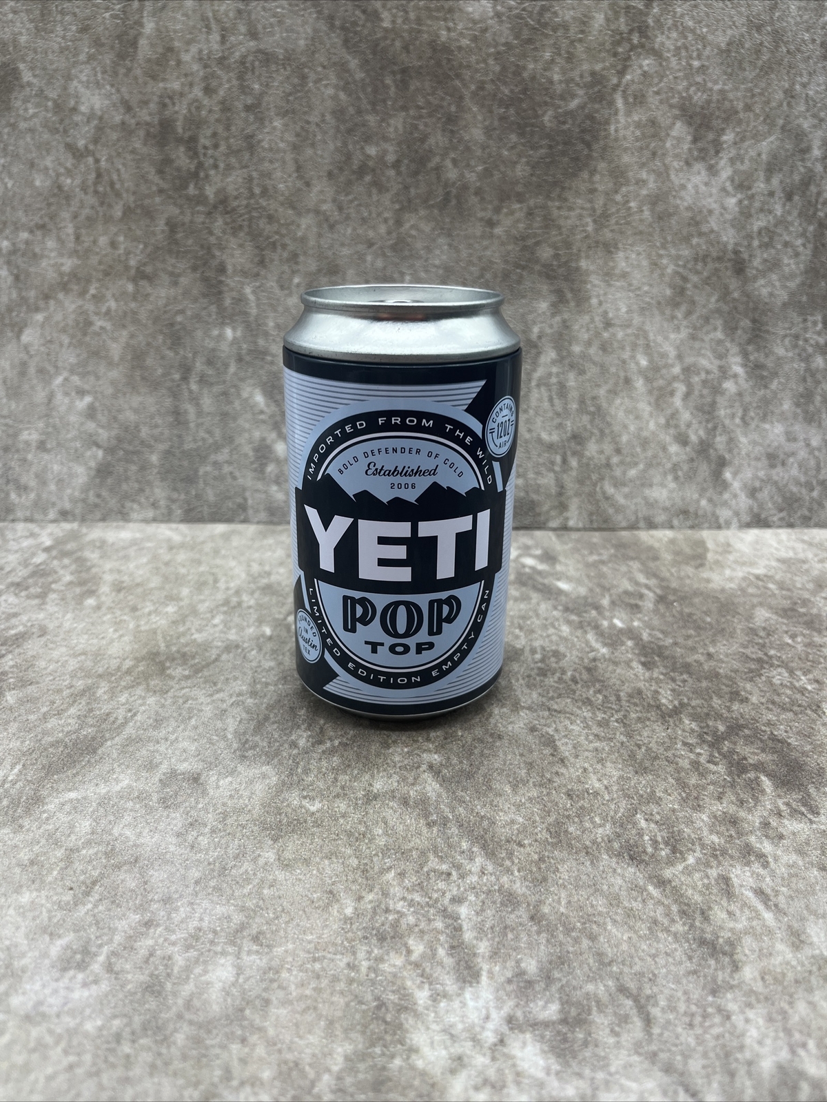 YETI Pop Top Stash Can - Limited Edition Empty Can | eBay