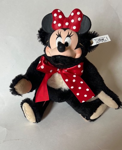 STEIFF "MINNIE MOUSE” EAN 011863 WDW BEAR CONVENTION 1992- MOHAIR —MASK ...