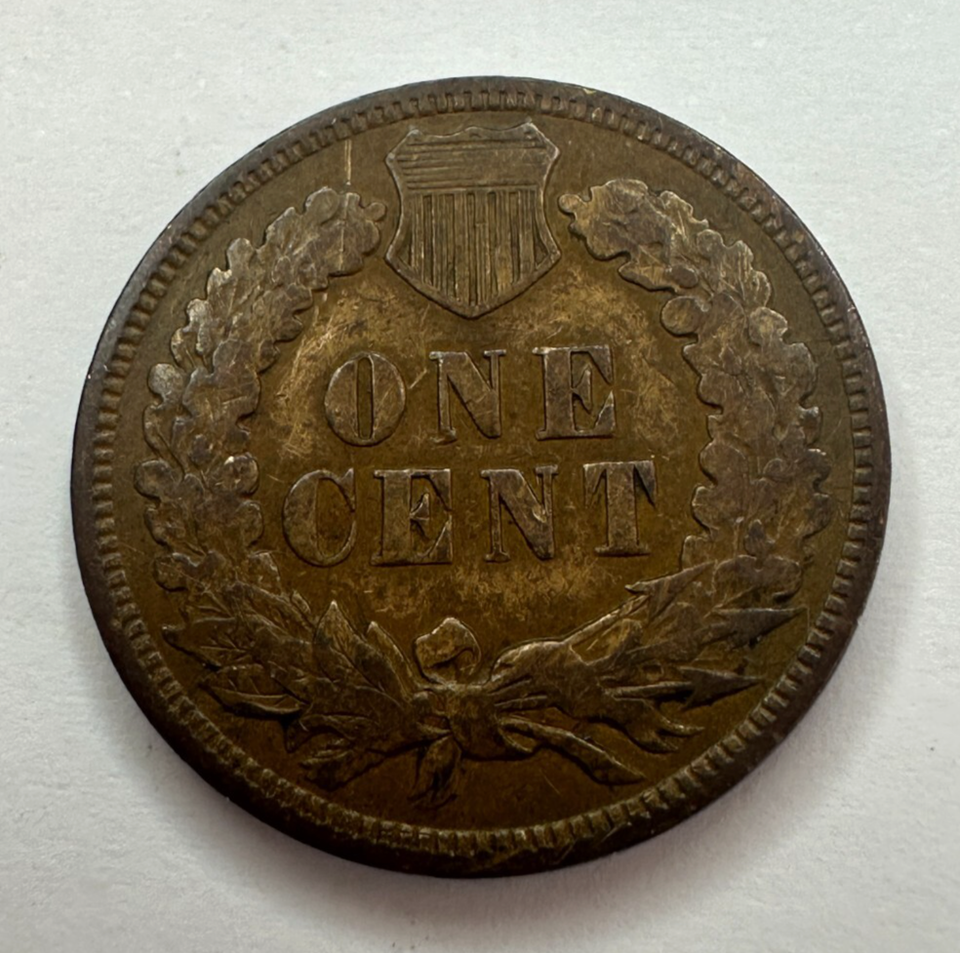 1907 USA Indian Head Cent Coin, VF Very Fine | eBay