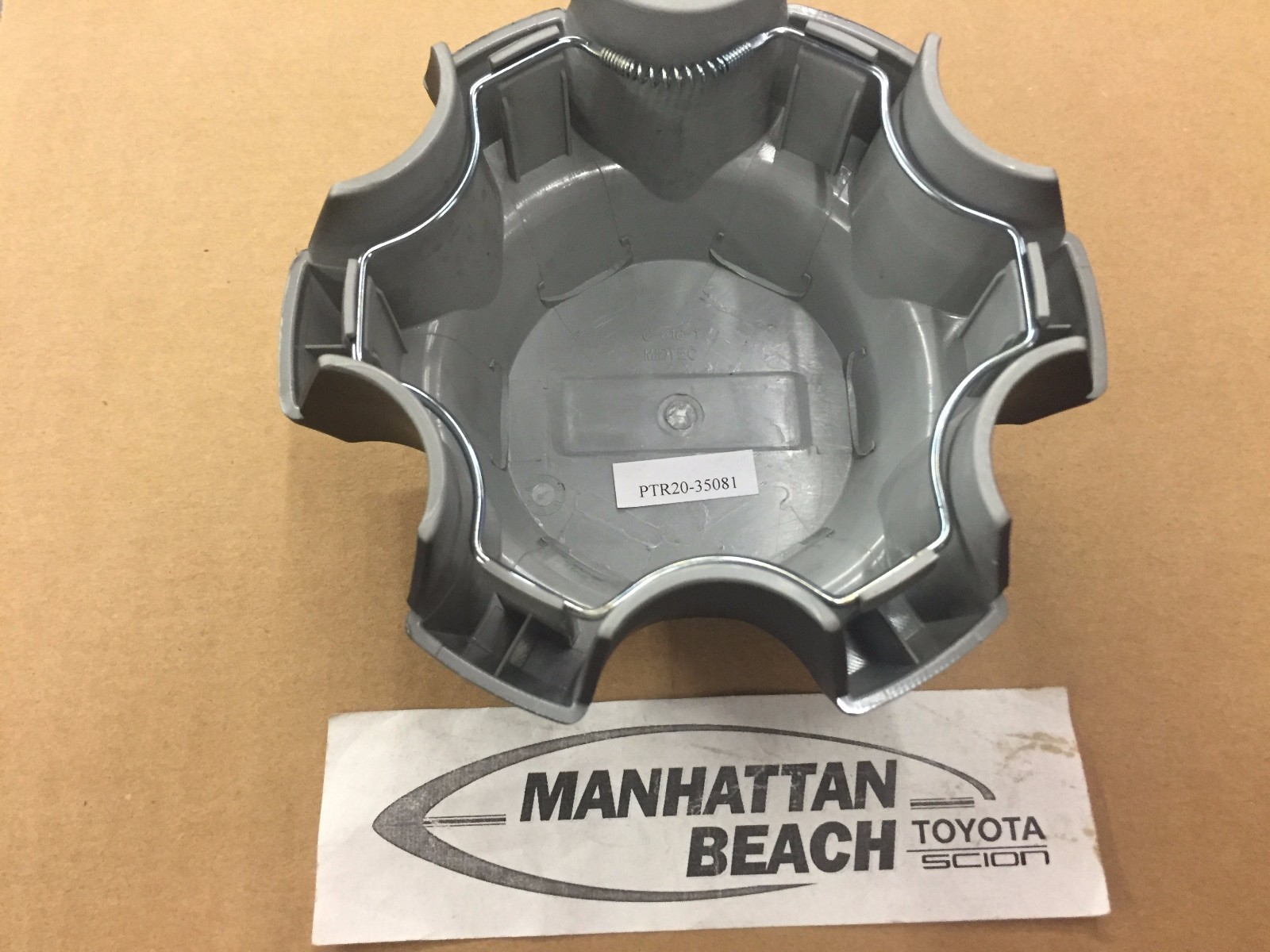 TRD 16" BLACK WHEEL CENTER CAP FJ CRUISER TACOMA PTR20-35081 GENUINE ...