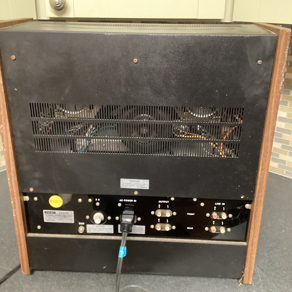 Vintage TEAC 2340R SIMUL- TRAK Audio 4 Channel Stereo Tape Reel-to-Reel ...