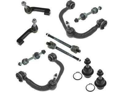 16VX85Q Front Control Arm Ball Joint Tie Rod End Kit Fits 2009-2014 ...