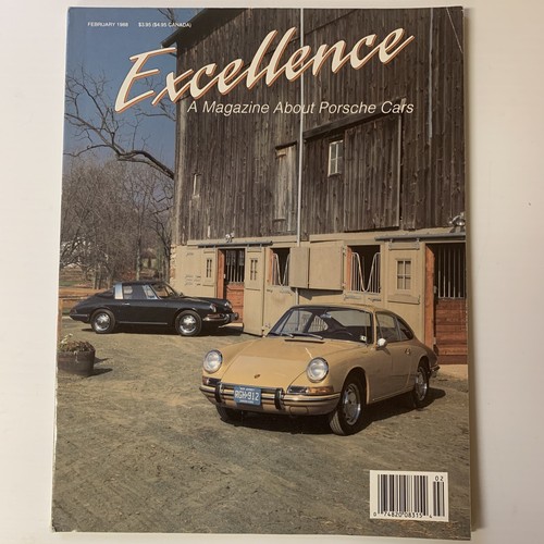 Excellence Magazine The Magazine About Porsche February 1988 #7 ...