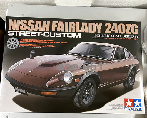 Tamiya 12051 1/12 Model Kit Nissan Fairlady Z 240ZG Street-Custom NEW ...