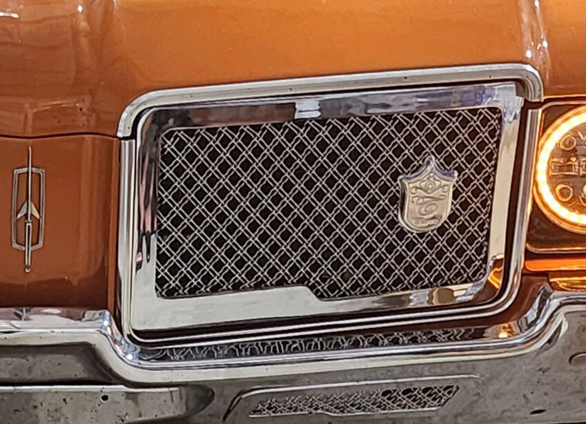 1972 Olds Oldsmobile Delta 88 Chrome Grill Dual Weave Mesh Grille ...