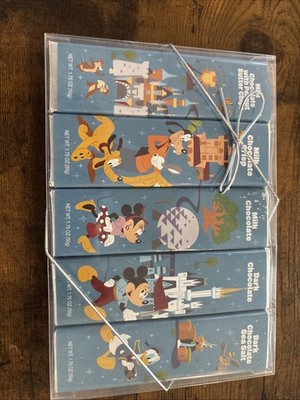 Disney Parks Milk Chocolate Bars Set | eBay