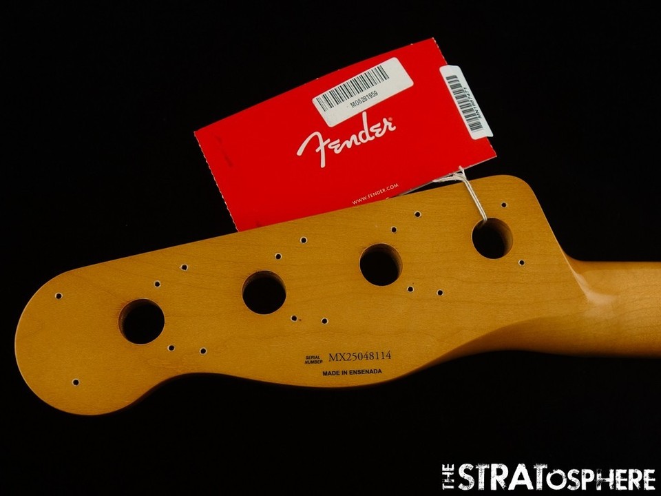 Fender Vintera II 70s TELE BASS NECK Telecaster Bass "C" Maple | eBay