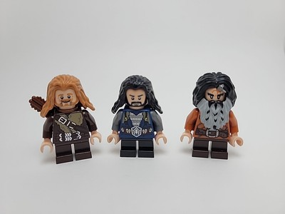 LEGO Lotr Thorin Bifur And Fili Lot Of 3 Dwarves. Good Condtition | eBay