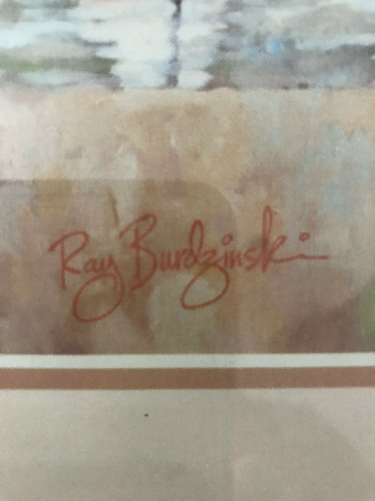 1993 "Toy Boat" Ray Burdzinski Framed Print | eBay