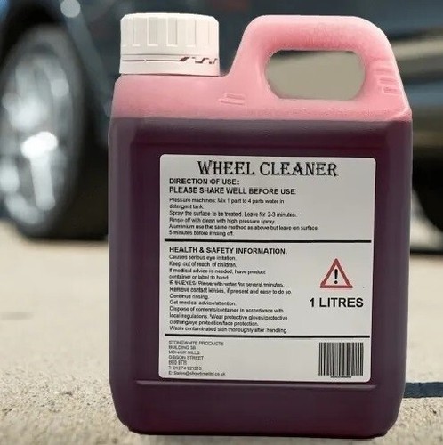 1L Alloy Wheel Cleaner PRO Strong Strength Acid-Free as Used by ...