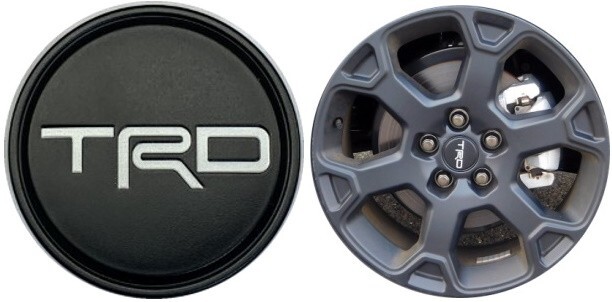 RAV4 TRD WHEEL CENTER CAP SET OF 4 GENUINE TOYOTA PT280-42200-02 | eBay
