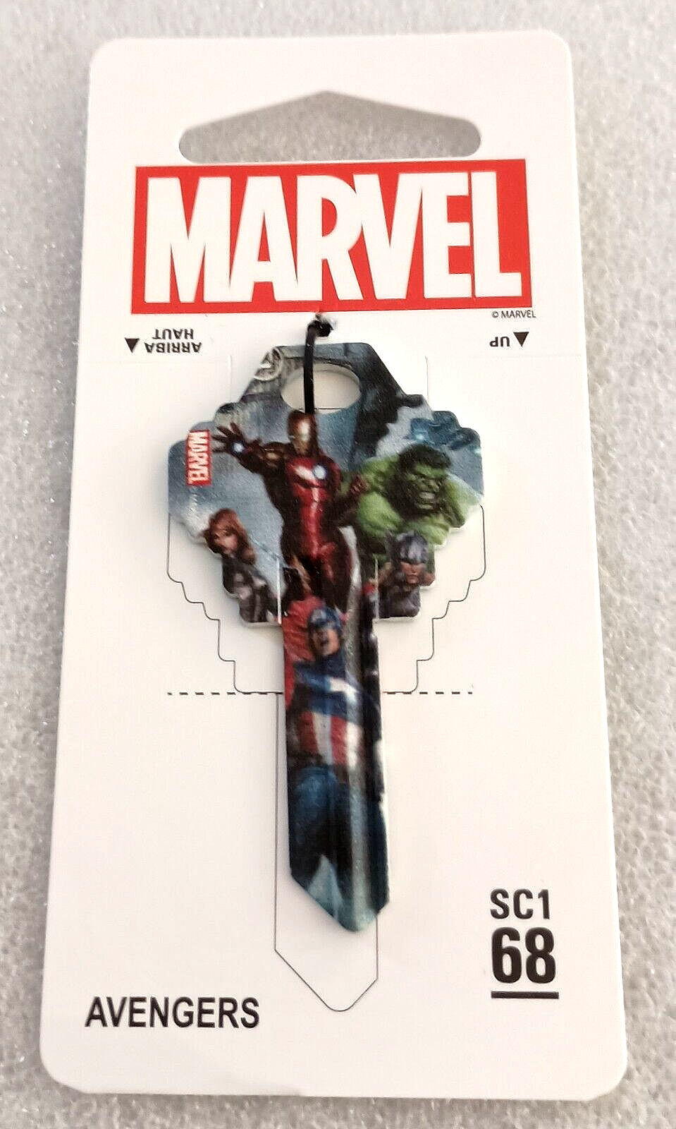 Marvel The Avengers Door Lock SC1 68 Key Blank New | eBay